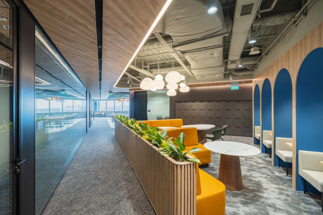 CERIDIAN 新加坡 上海 | 灵活多元创造涟漪般空间之美-建筑档案